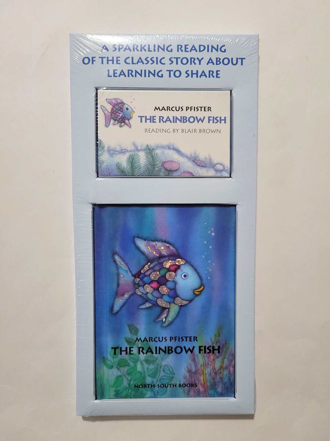 The Rainbow Fish Marcus Pfister Vintage Book & Cassette Tape - Etsy