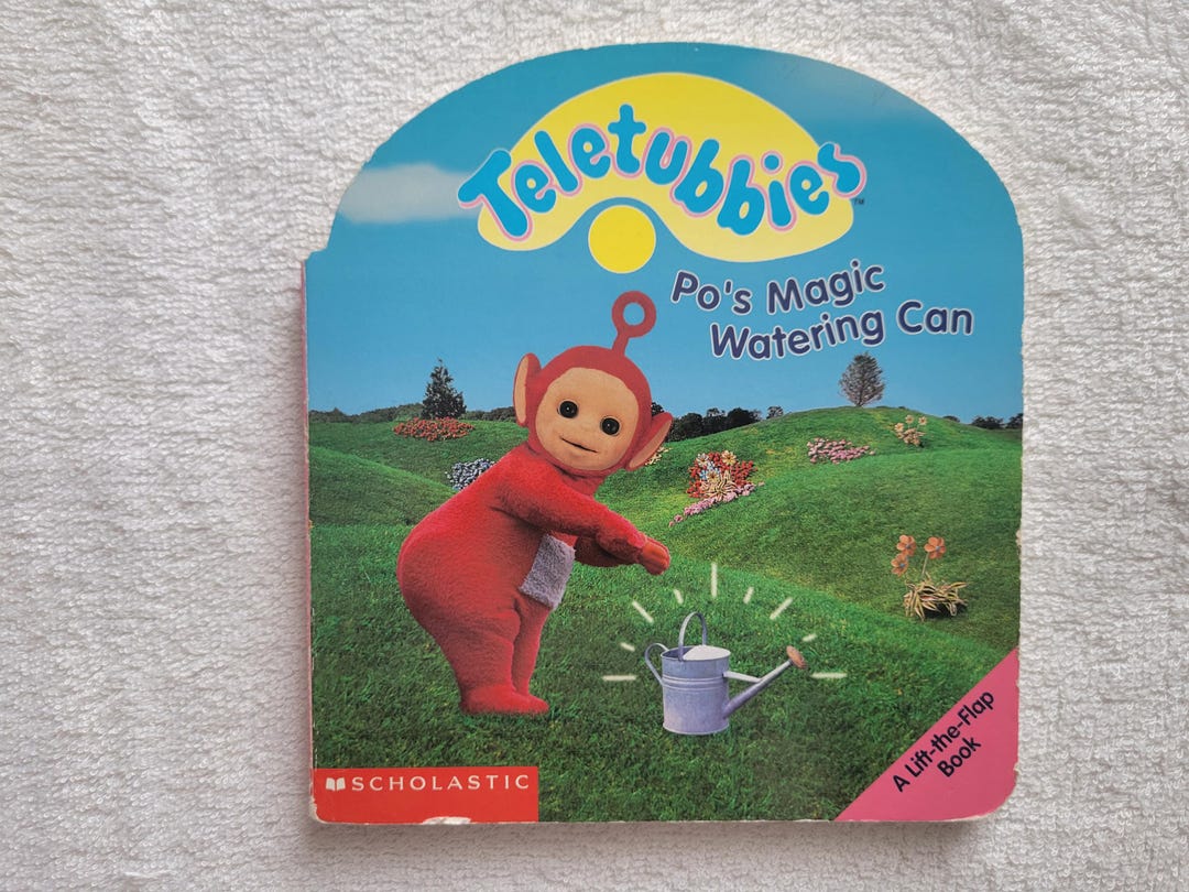 Teletubbies, Po’s Magic Watering Can, Vintage Board Book, Ragdoll ...