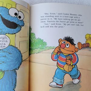 The Sesame Street Pet Show, Vintage Hardcover Book, Muppets, Golden ...