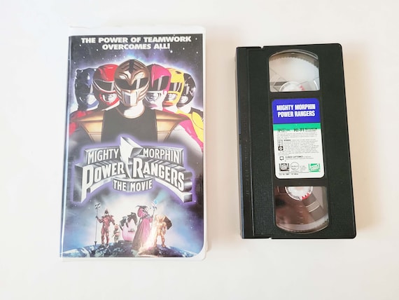 Vintage VHS Tape Mighty Morphin Power Rangers the Movie - Etsy Canada