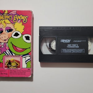 Muppet Babies Video Storybook Three Stories Vintage VHS Tape Cartoon ...