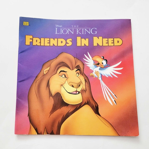 The Lion King Golden Book - Etsy