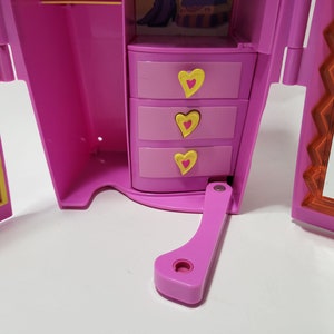 Winx Club Doll Magic Wardrobe Pink Closet Incomplete Rainbow PARTIALLY ...
