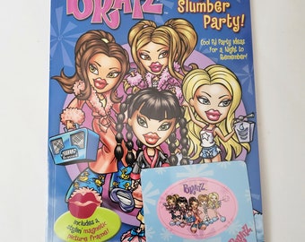 Bratz Stylin Slumber Party Vintage Softcover Book Grosset & Dunlap 2003 ...