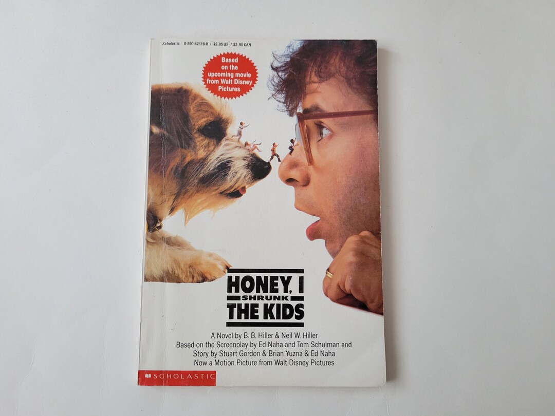 Honey, I Shrunk the Kids Vintage Softcover Book Movie Tie-in 1989 ...