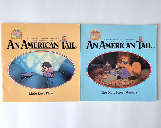 An American Tail, Little Lost Fievel, the Mott Street Maulers, 2 ...