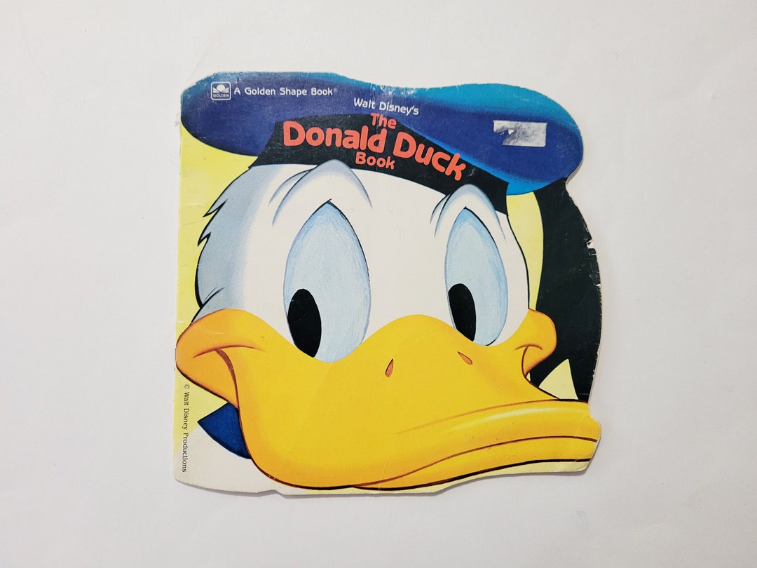 Walt Disneys the Donald Duck Book Vintage Softcover Book - Etsy