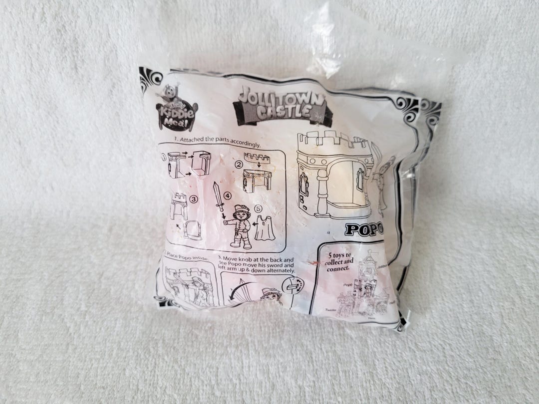 Jollitown Castle, Jollibee, Jolly Kiddie Meal Toy, Cake Topper, New ...