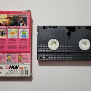 Muppet Babies Video Storybook Three Stories Vintage VHS Tape Cartoon ...
