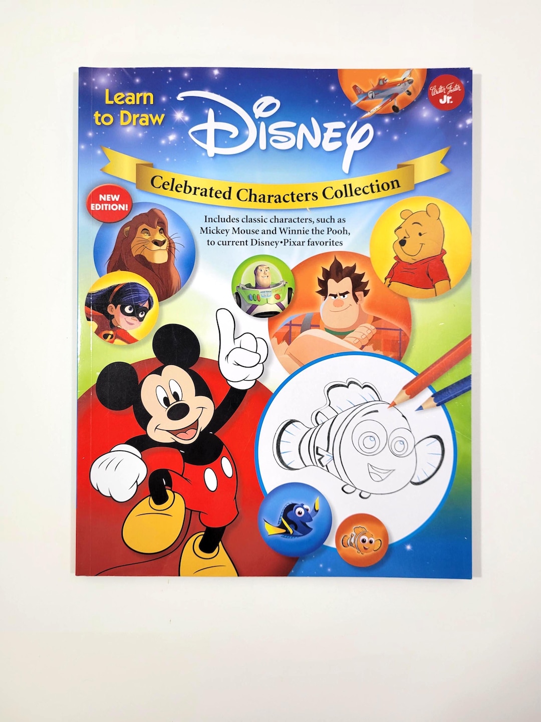 Learn to Draw Disney Celebrated Characters Collection, Softcover Book ...