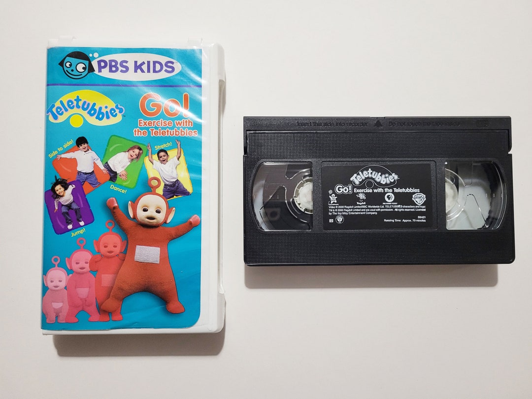 Go! Exercise With the Teletubbies, Vintage VHS Tape, Clamshell, Radgoll ...
