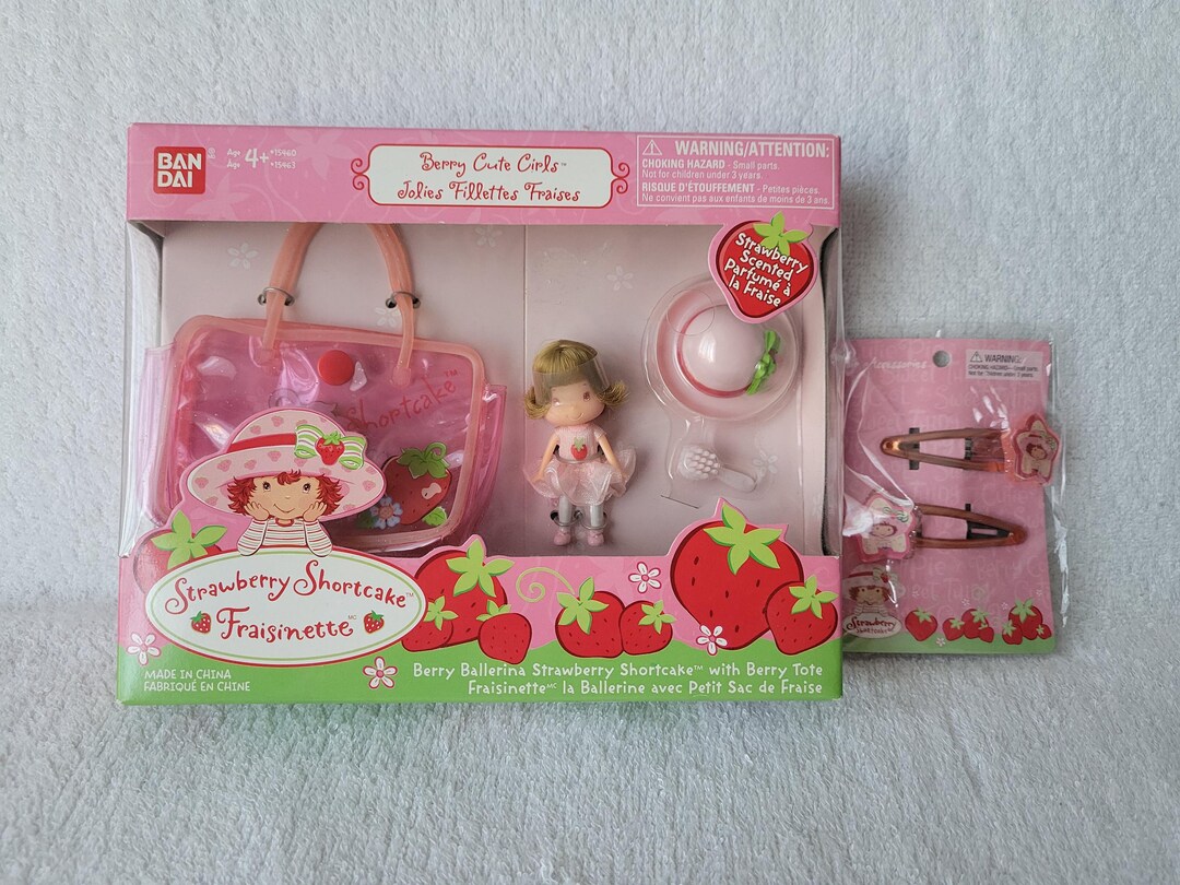 Berry Cute Girls, Berry Ballerina Strawberry Shortcake With Berry Tote ...