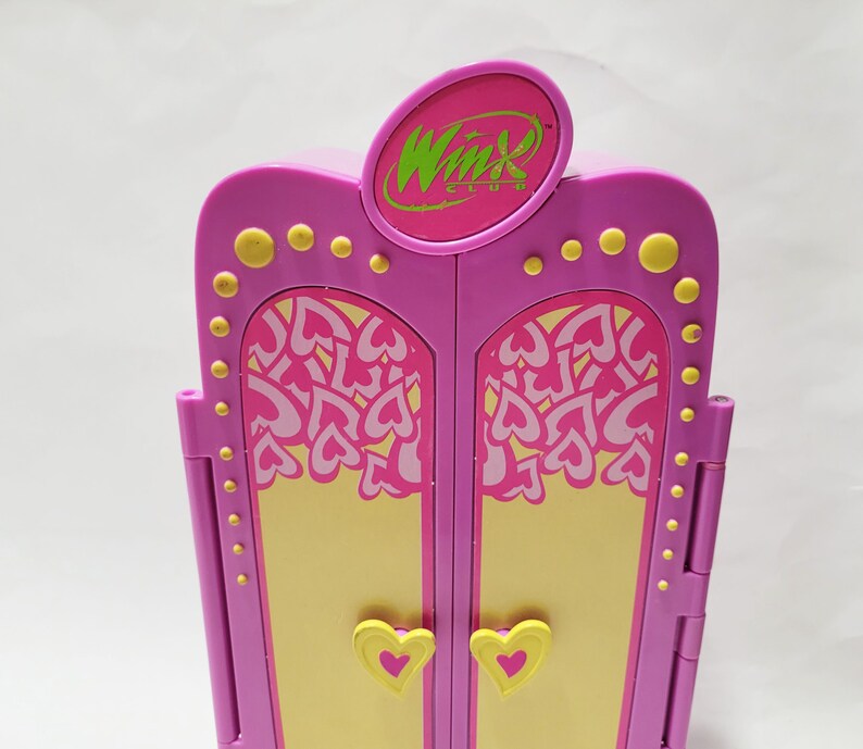 Winx Club Doll Magic Wardrobe Pink Closet Incomplete Rainbow - Etsy