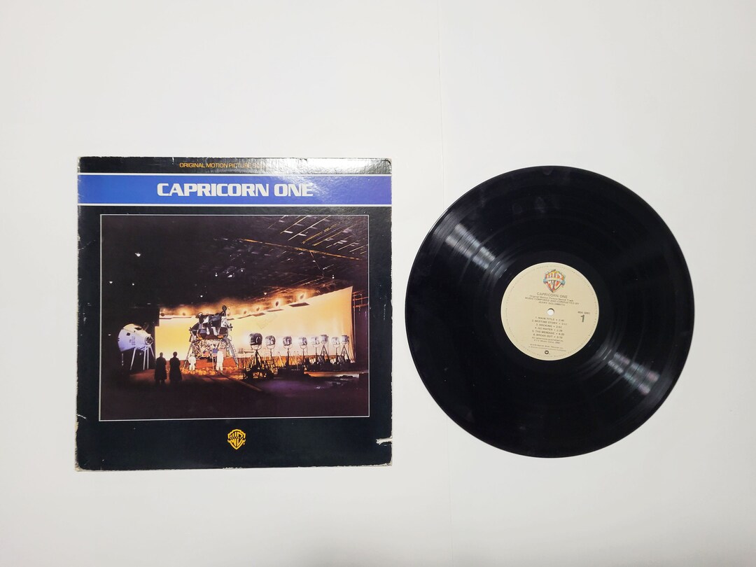 Capricorn One Motion Picture Movie Soundtrack Vintage 12 Inch Vinyl ...