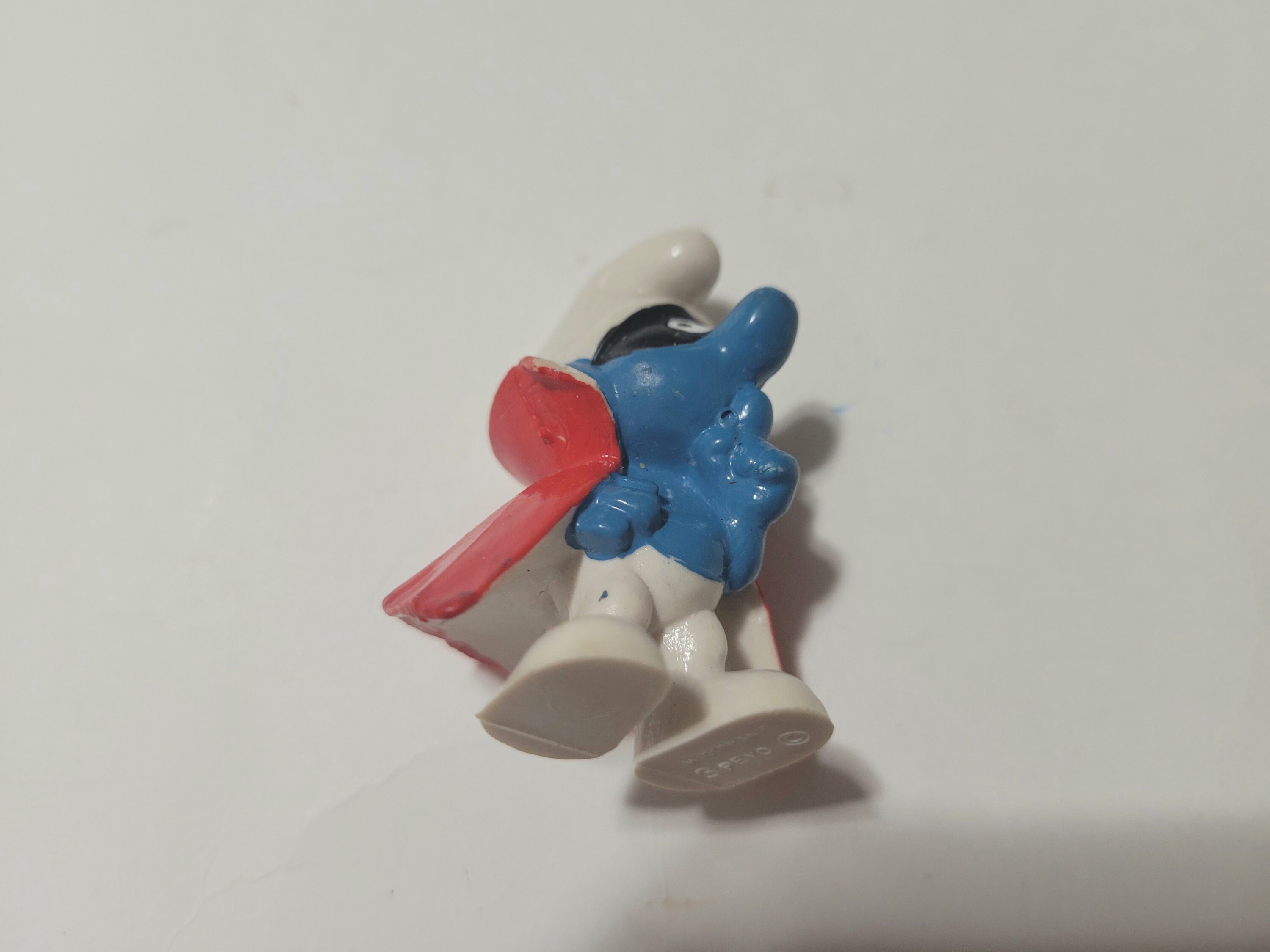 Vintage Smurfs: Spy Smurf With Red Cape cape With White - Etsy Australia
