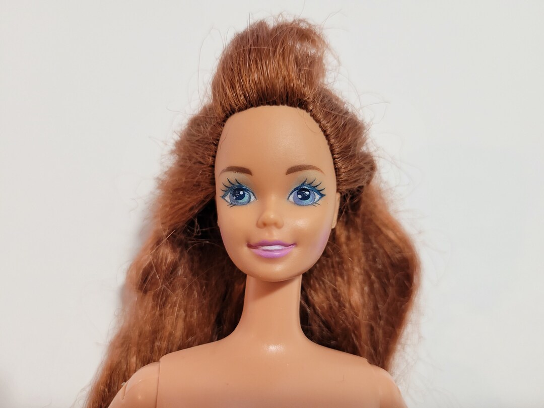 Barbie Glitter Hair Redhead Red Hair Vintage Doll #10968 Mattel 1993 - Etsy