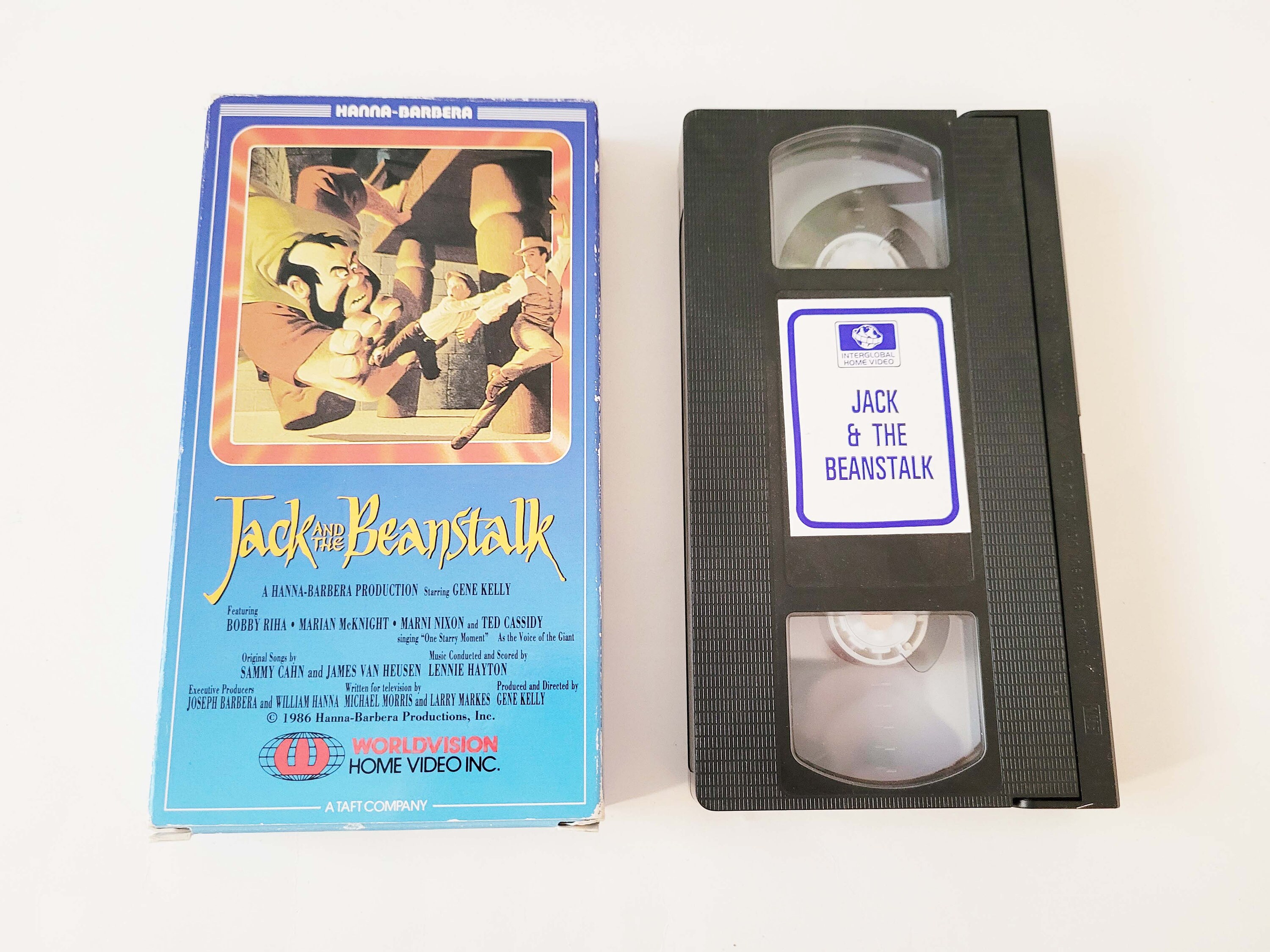 Vintage VHS Tape Hanna-barbera Jack and the Beanstalk 1967 - Etsy Ireland