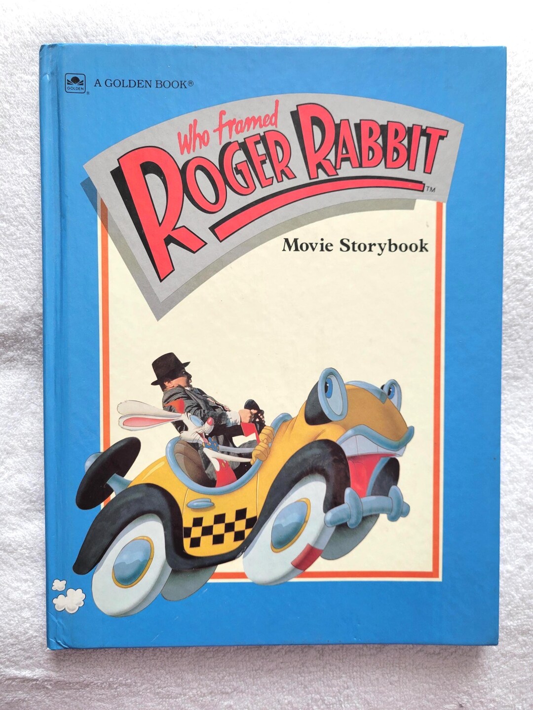 Who Framed Roger Rabbit Movie Storybook, Vintage Hardcover Book, Movie ...