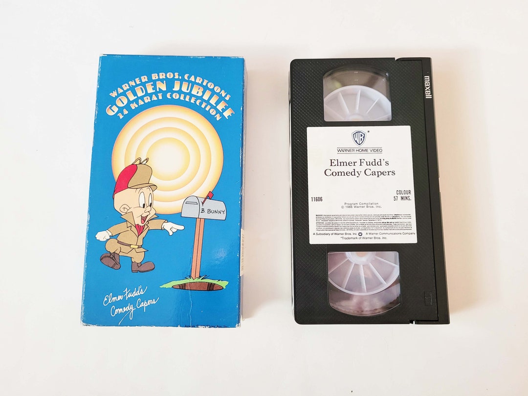 Vintage VHS Tape Elmer Fudds Comedy Capers Warner Bros. - Etsy Canada