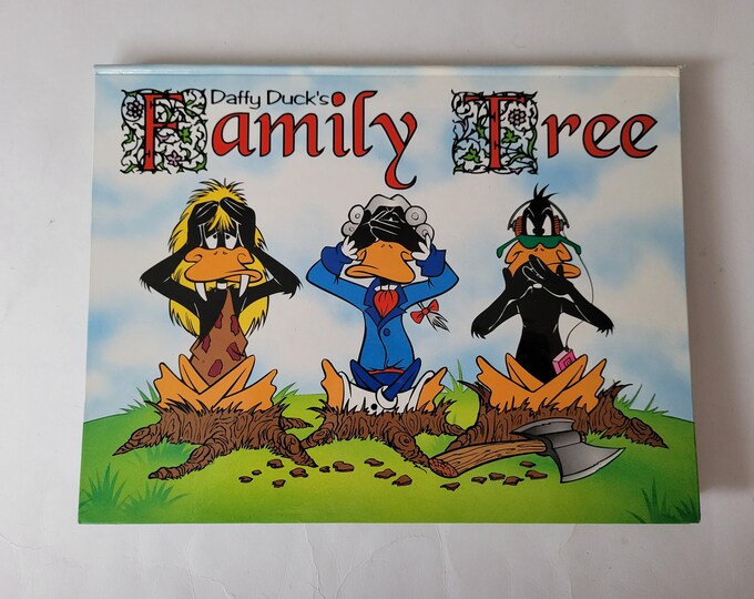 Daffy Duck's Family Tree Vintage Pop-up Book Hardcover - Etsy