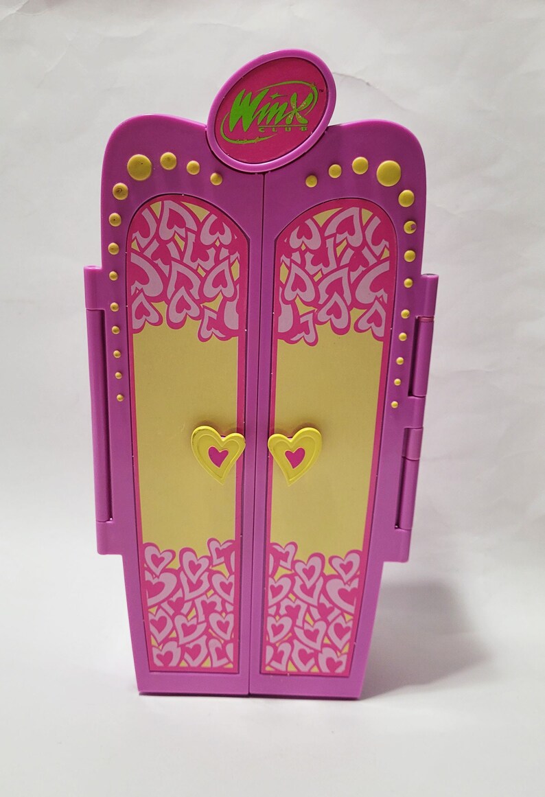 Winx Club Doll Magic Wardrobe Pink Closet Incomplete Rainbow - Etsy