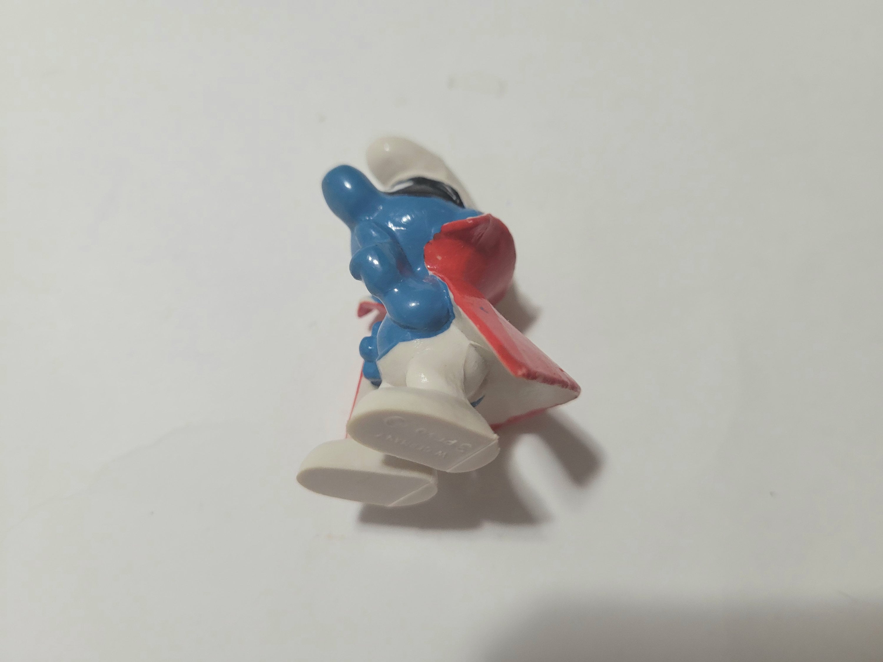 Vintage Smurfs: Spy Smurf With Red Cape cape With White - Etsy Australia