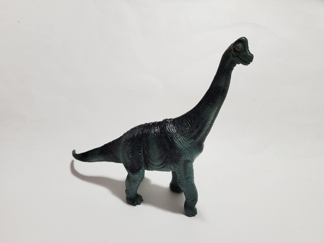 Brachiosaurus Dinosaur, Vintage Plastic Toy Figure, 2000, 7.5 Inches - Etsy