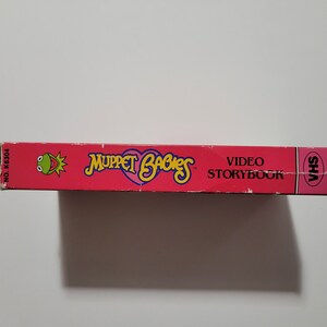 Muppet Babies Video Storybook Three Stories Vintage VHS Tape Cartoon ...