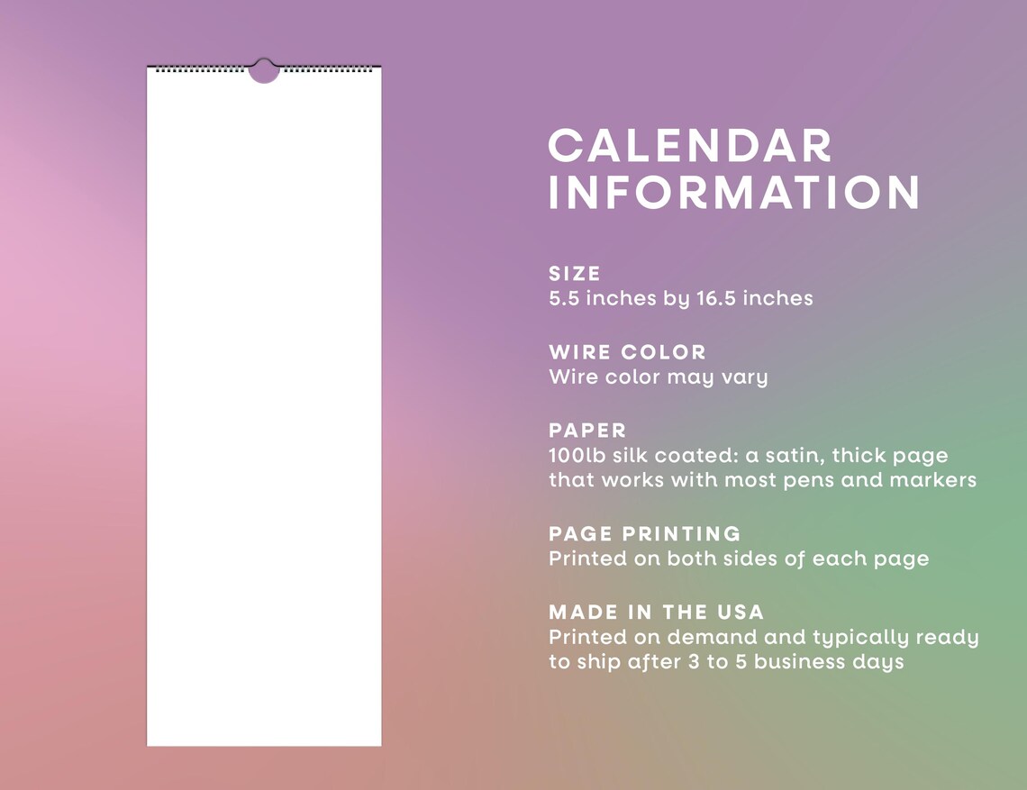 Perpetual Calendar | Wide-ruled Perpetual Calendar, Notebook Design ...