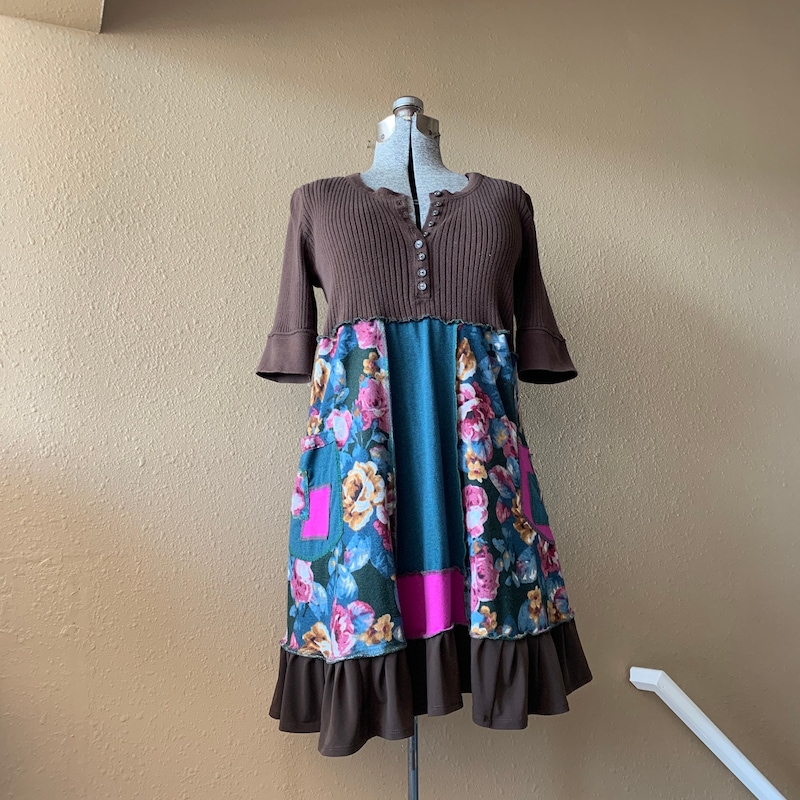 Patchwork Tunic - Etsy