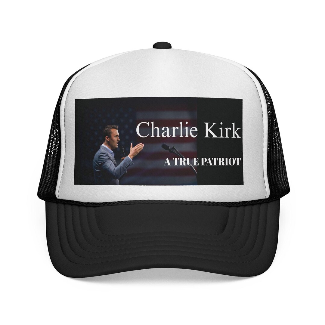 Charlie Kirk, Patriotic Trucker Cap: Show Your Support, Perfect for ...