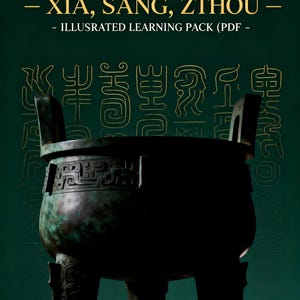 Ancient Chinese History Illustrated Learning Pack: Xia, Shang, Zhou ...