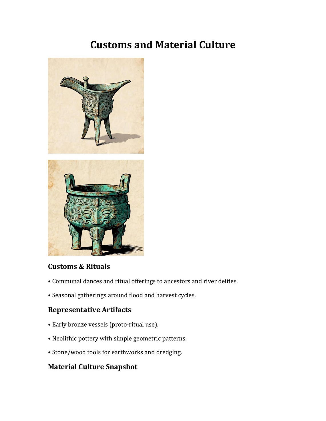 Ancient Chinese History: Xia, Shang, Zhou - Illustrated Learning Pack ...