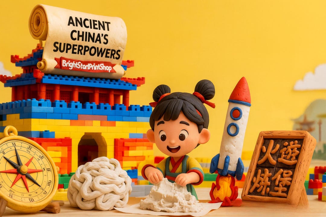 Homeschool Activity Book | Ancient China Inventions Quiz | K-5 ...