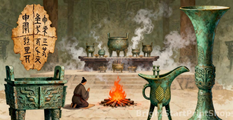 Ancient Chinese History: Xia, Shang, Zhou - Illustrated Learning Pack ...