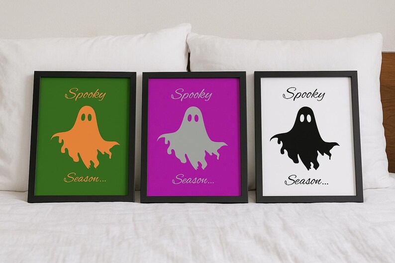 Halloween Printable Wall Art | Halloween Art Prints | Halloween ...