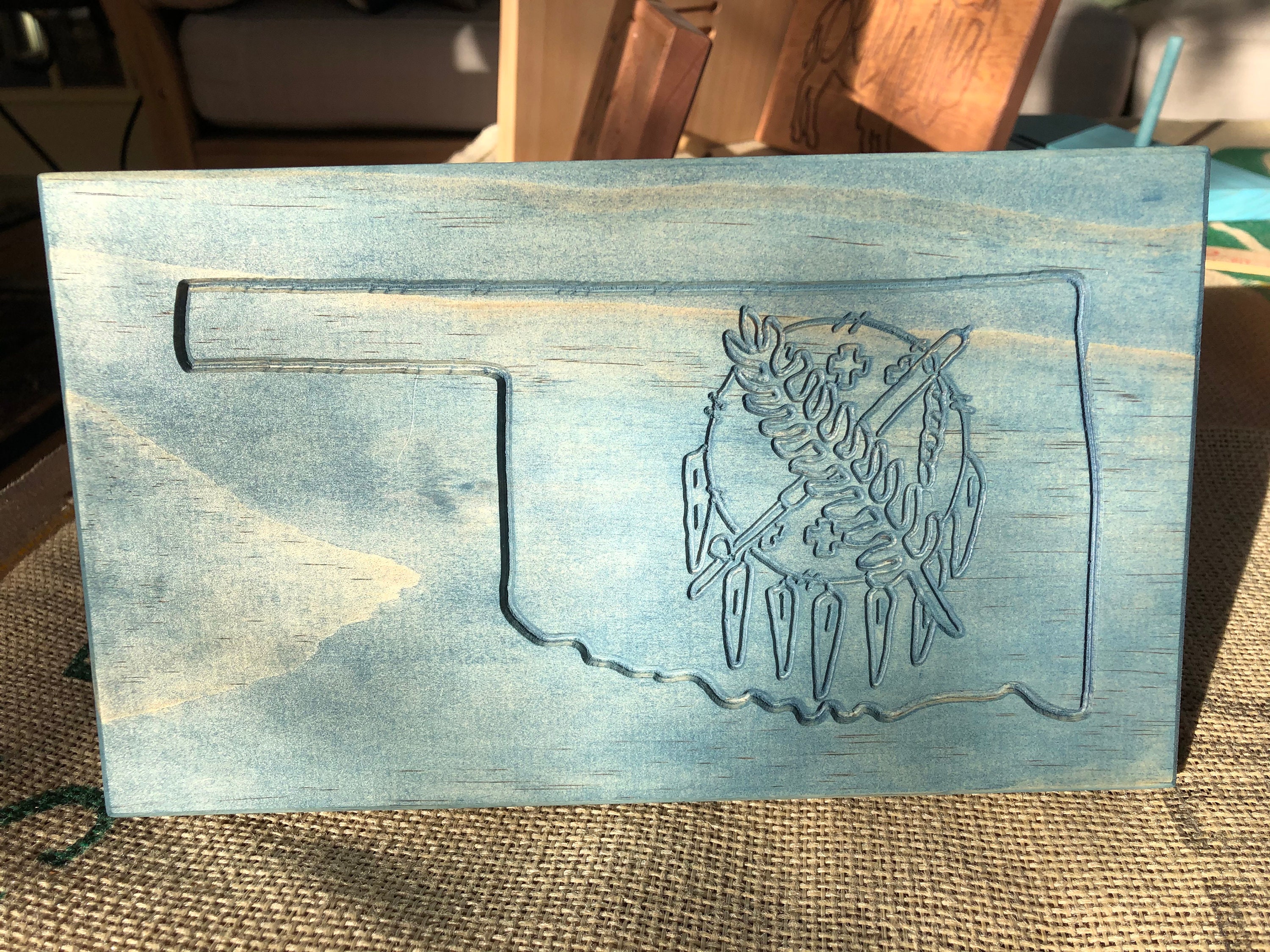 Oklahoma With Osage Shield - Etsy