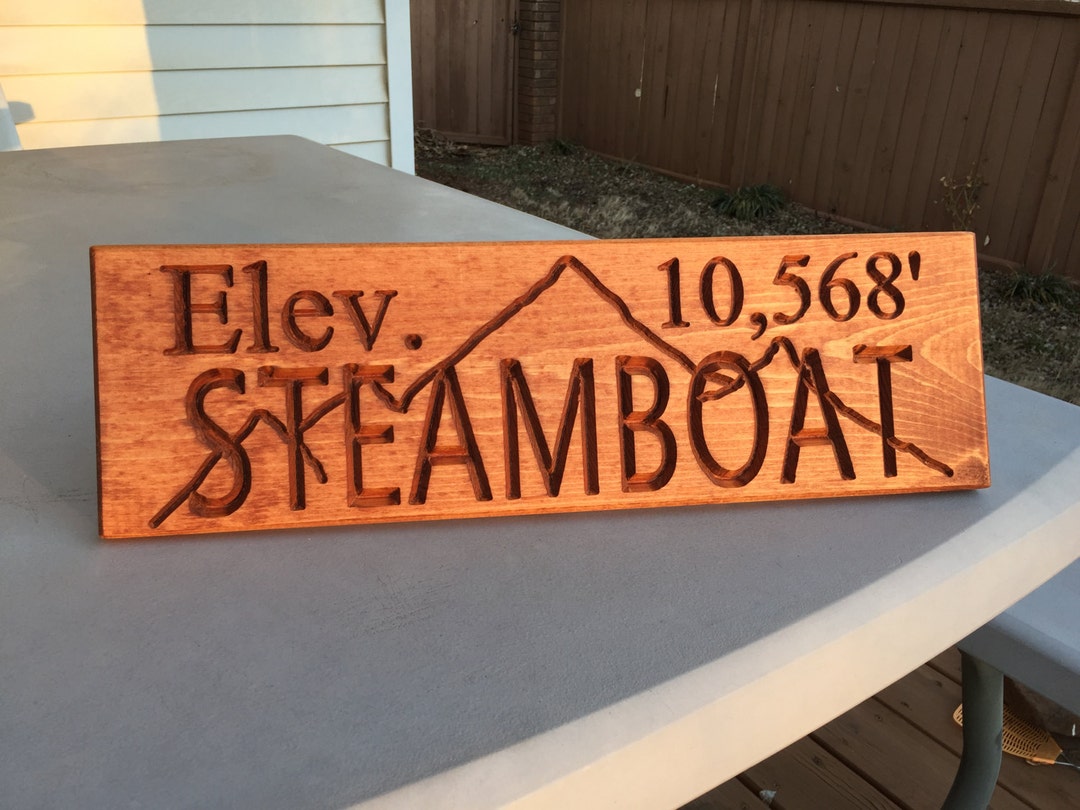 Mountain Elevation Signs - Etsy