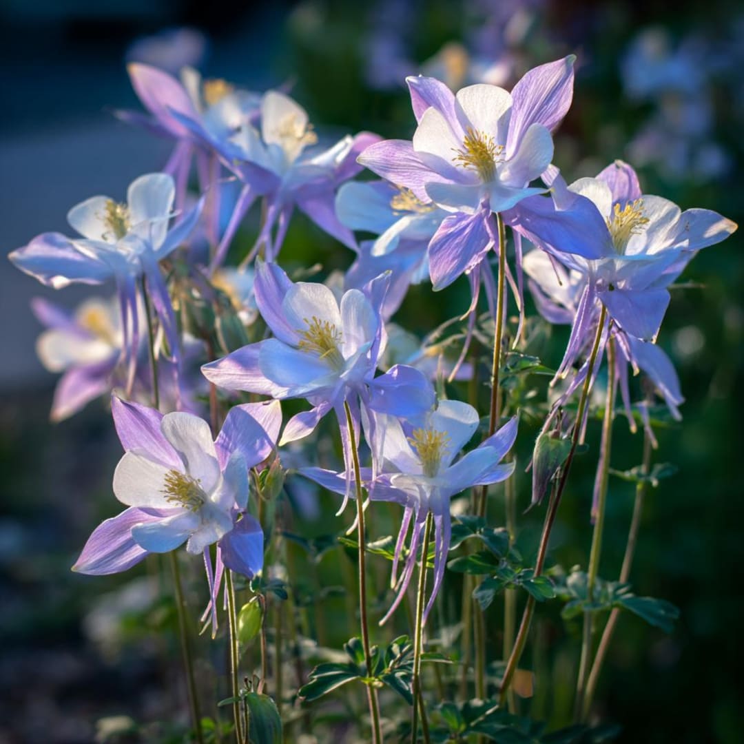 Colorado Blue Columbine 100 Seeds – Pollinator-friendly Garden Flowers ...