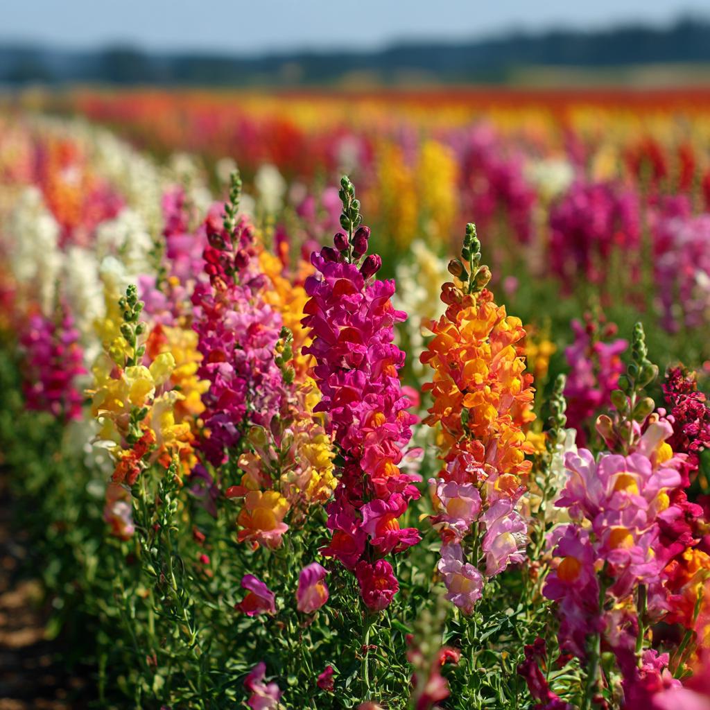 Snapdragon Flower Seeds Mixed Rainbow Color 2000+ Seeds Tall Attract ...