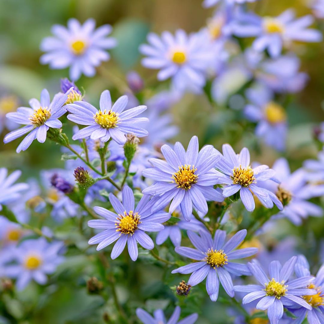 Smooth Blue Aster 500 Seeds – Pollinator-friendly Garden Flowers - Etsy