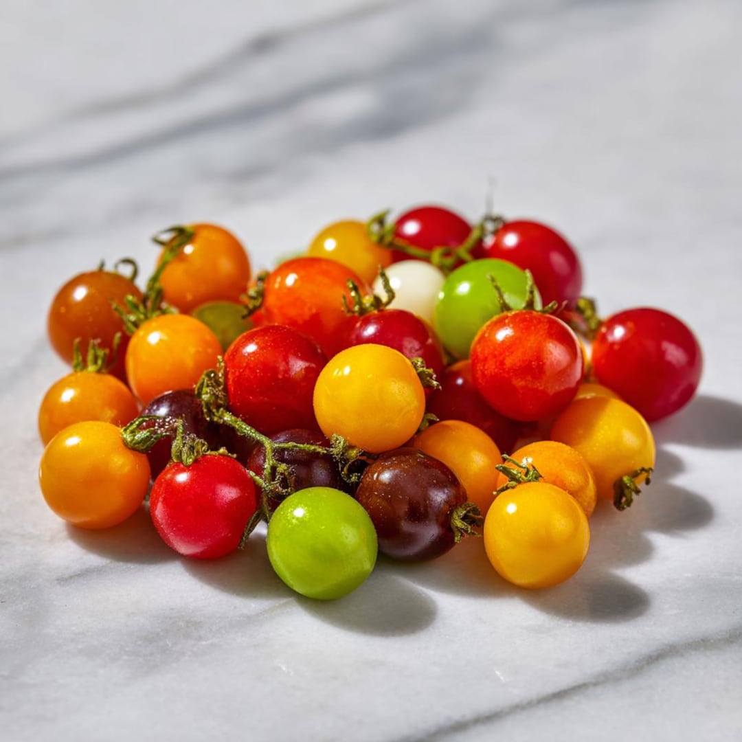 Rainbow Mix Cherry Tomato 25 Seeds | Heirloom Multicolor Varieties for ...