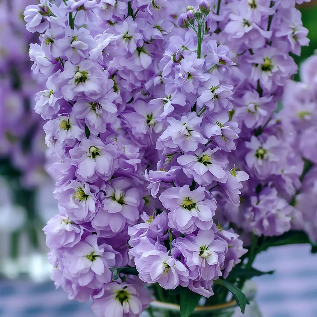 Katz Lavender Blue Stock 50 Seeds | Edible Flowers, Sweet-scented ...