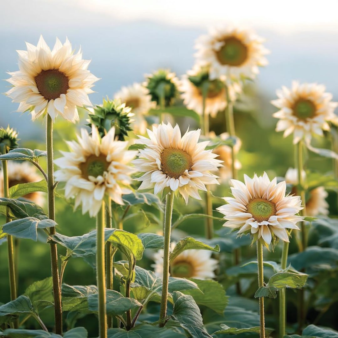Pro Cut White Lite Sunflower Seeds – 20 Seeds | Pale Lemon-white Blooms ...