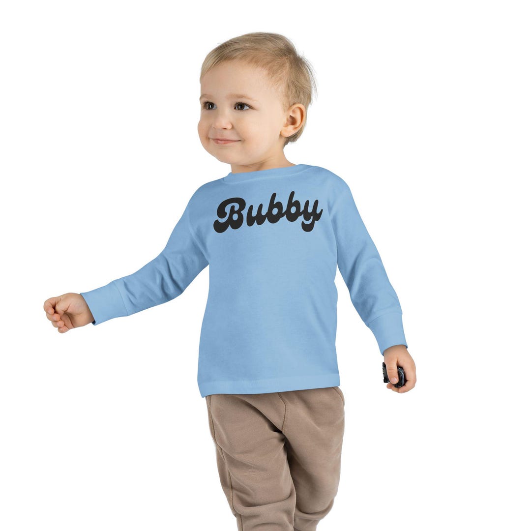 Big Brother Nickname Long Sleeve Toddler Tee | Sibling Announcement ...