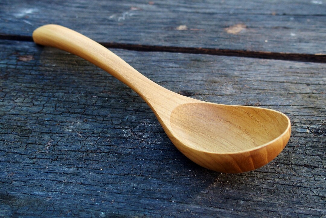 Wooden Ladle Wooden Spoon Long Handle Ladle Spoon Soup - Etsy
