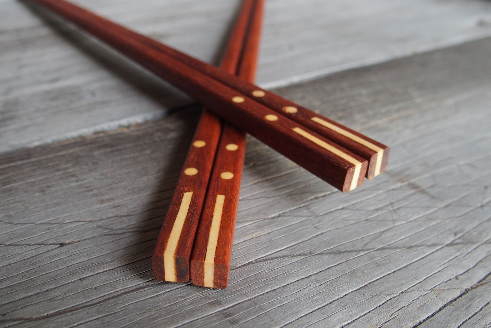 2 Pairs Wooden Chopstick Unique Design High Quality Handmade - Etsy