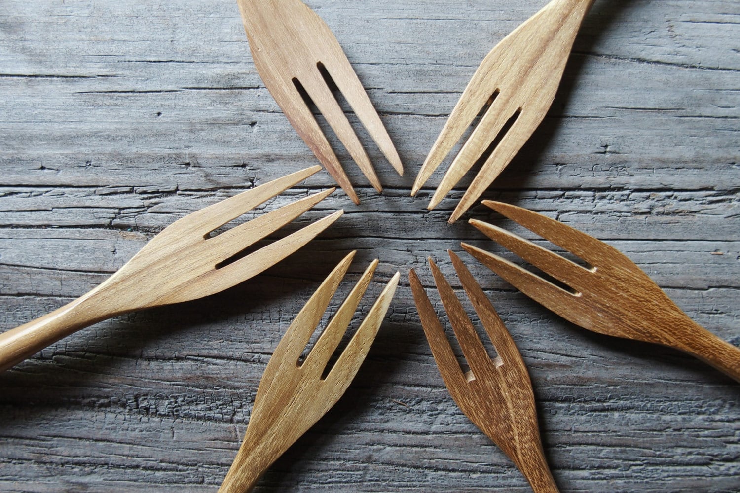 Wooden Fork Small Wooden Fork Small Forks Reusable Forks - Etsy