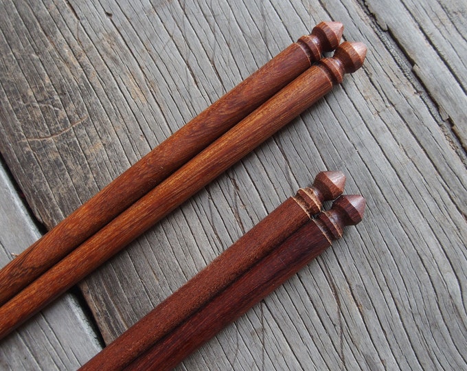 2 Pairs Wooden Chopstick Unique Design High Quality Handmade Wood ...