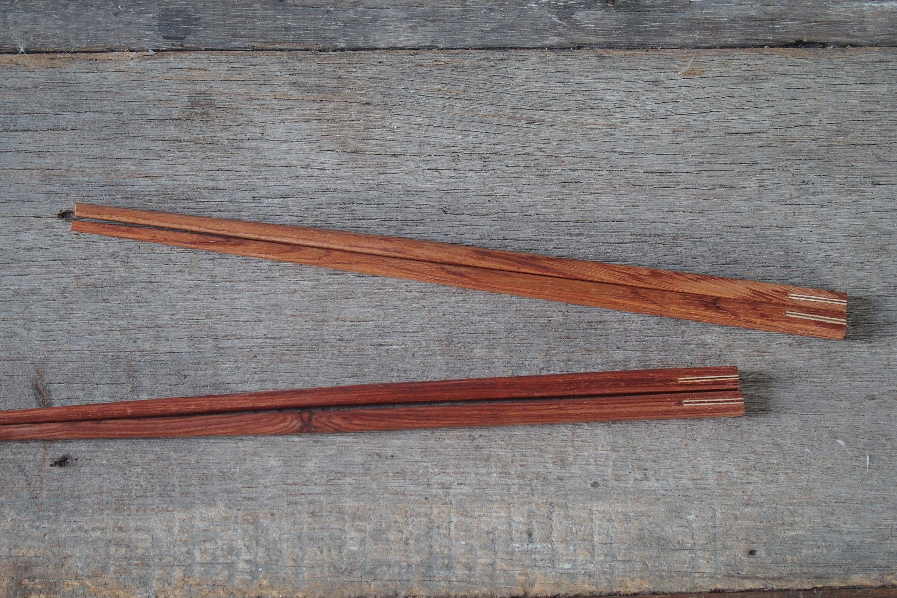 2 Pairs Wooden Chopstick Unique Design High Quality Handmade Wood ...